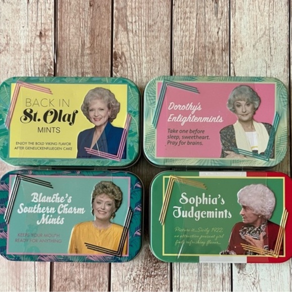 Golden Girls | Party Supplies | Golden Girls Collectable 4 Pack Of ...